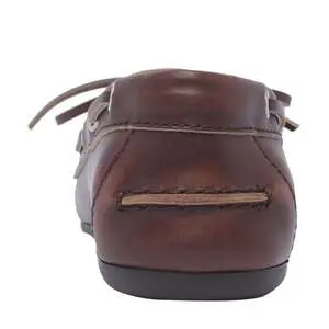 Miu Miu Logo Deck Loafers - Brown