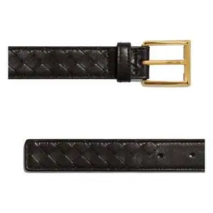 Bottega Veneta Solo Belt - Brown