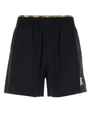 Burberry Stretch Nylon Bermuda Shorts - Black