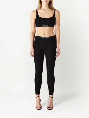 TOM FORD Signature Bralette With Logo Band