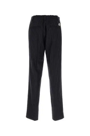 Moncler Embroidered Stretch Wool Pants