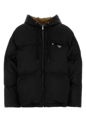 Prada Re-nylon Down Jacket - Black