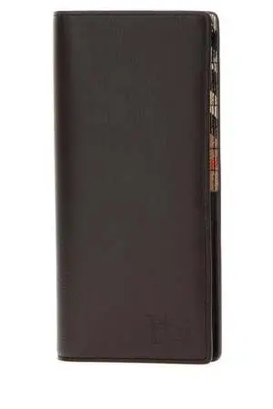 Burberry Chocolate Leather Wallet