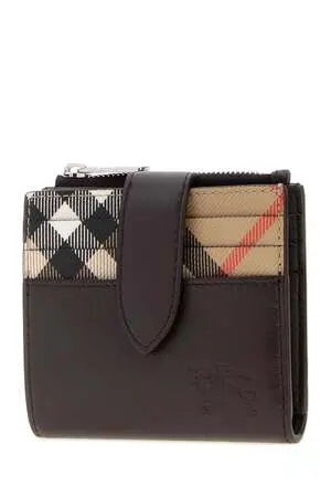 Burberry Chocolate Leather Wallet