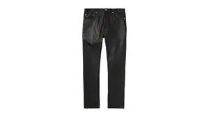 GALLERY DEPT. 5001 Leather Trousers - Black