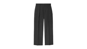 Burberry Wool Tailored Pants - Grey