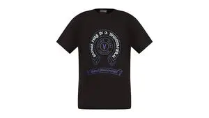 Versace Jeans Couture Short Sleeve Cotton T-shirt