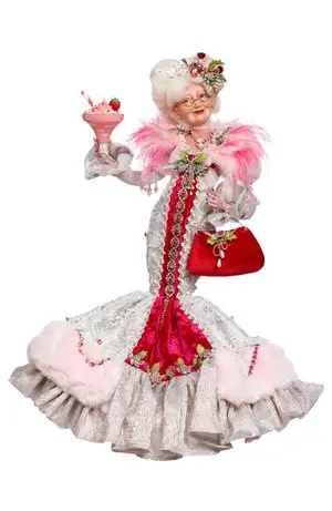 MARK ROBERTS Prissy Mrs. Claus - Red