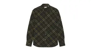 Burberry Long Sleeve Casual Shirt - Olive