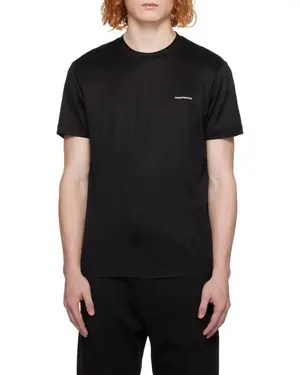 Emporio Armani Logo Printed Crewneck T-shirt