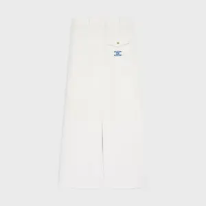 Celine Trousers In Cotton Twill