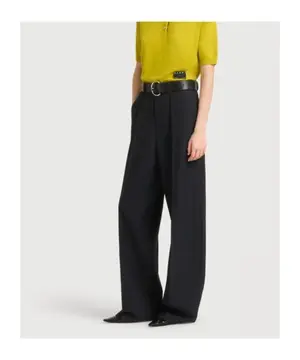 Marni Wool Wide-leg Trousers