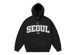 PALACE X Nike Seoul Shop Hoodie - Black