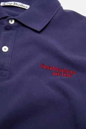Acne Studios Logo Polo T-shirt
