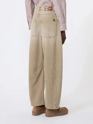 Max Mara Barrel-leg Denim Jeans