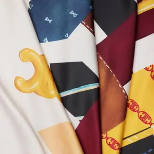 Celine Square In Silk Twill