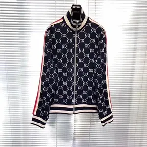 Gucci Gg Jacquard Cotton Jacket