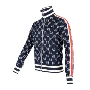 Gucci Gg Jacquard Cotton Jacket