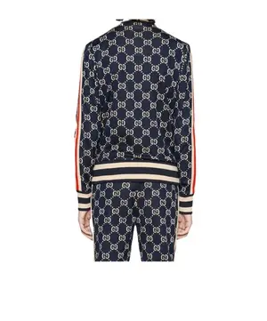 Gucci Gg Jacquard Cotton Jacket