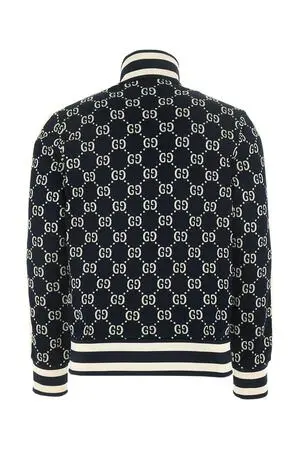 Gucci Gg Jacquard Cotton Jacket