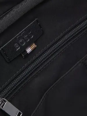 Hugo Boss Grained Document Case With Logo Lettering