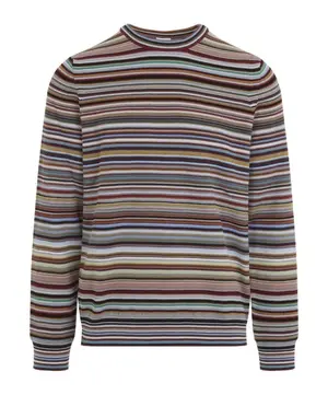 Paul Smith Paul Smith Striped Crewneck Jumper Multicolor