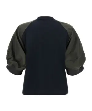 Sacai Crew-neck Short-sleeve Shirt