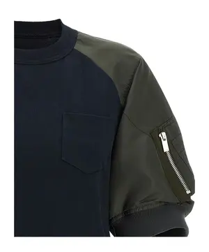 Sacai Crew-neck Short-sleeve Shirt