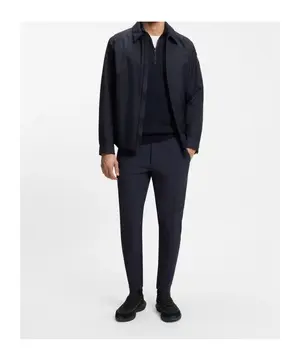 Hugo Boss Lace-up Suede Trainers With A Knit Sock
