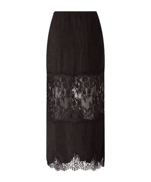 Pinko Lace Pencil Skirt