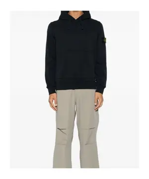 Stone Island Logo Patch Hoodie