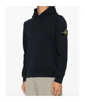 Stone Island Logo Patch Hoodie