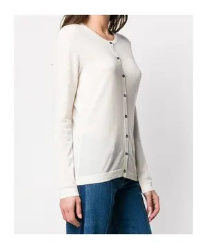 Lela Rose Button Fitted Cardigan
