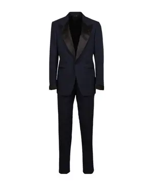 TOM FORD Satin-trim Tuxedo Suit - Black