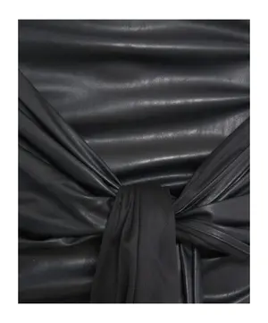 Elisabetta Franchi Zip Detailed Ruched Skirt