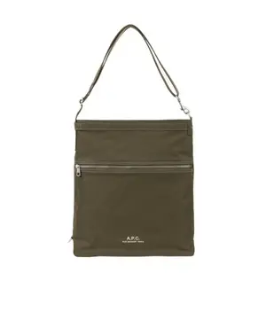 A.p.c. Archive Crossbody Bag - Khaki