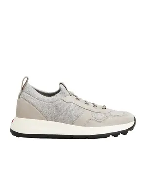 TOD'S Lace-up Sneakers - White
