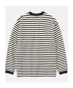 AND WANDER Striped Long-sleeved T-shirt