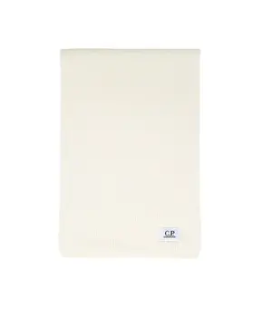 C.P. COMPANY Knitted Scarf - White