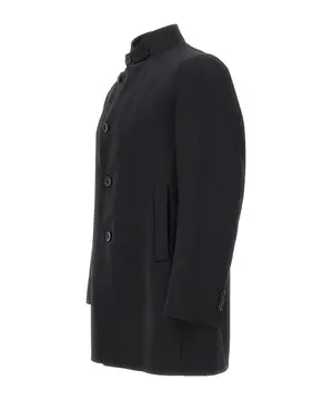 Tagliatore Long-sleeve Jacket With Stand Collar