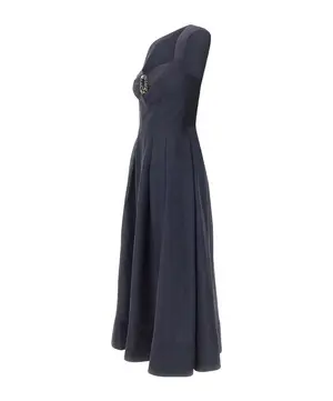 Rebecca Vallance Serenity Sweetheart Midi Dress