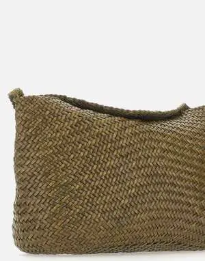 Dragon Diffusion Santa Marta Woven Shoulder Bag