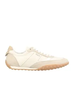 TOD'S Lace-up Sneakers - Nude