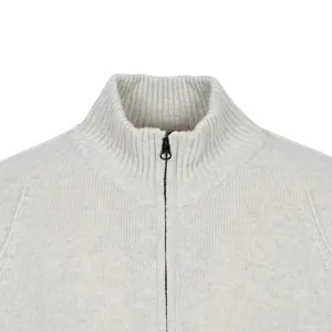 C.P. COMPANY Zip-up Cardigan With Ribbed Hem