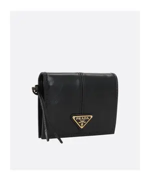 Prada Triangle-logo Bi-fold Wallet