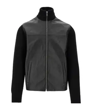 Prada Long-sleeved Casual Jacket - Black