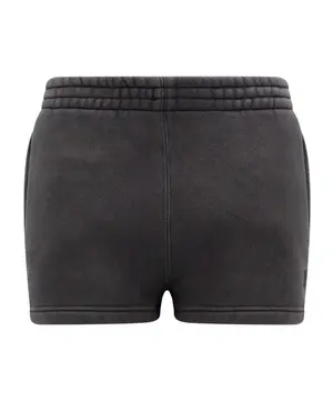 Alexander Wang Logo Detail Shorts - Black