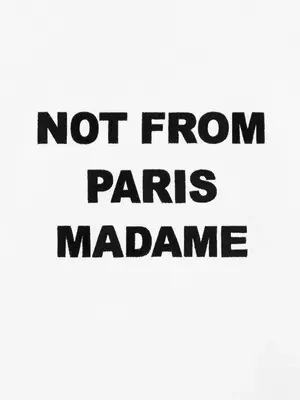 Drole De Monsieur Not From Paris" Sweatshirt