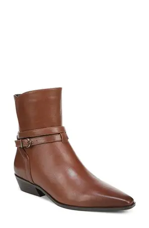 Naturalizer Boden Buckled Ankle Boot - Caramel Leather