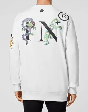 Philipp Plein Sweatshirt Ls Tattoo